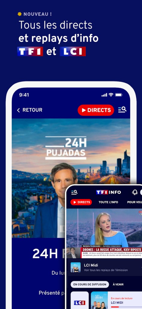 Télécharger TF1 INFO LCI Actualités CNET France