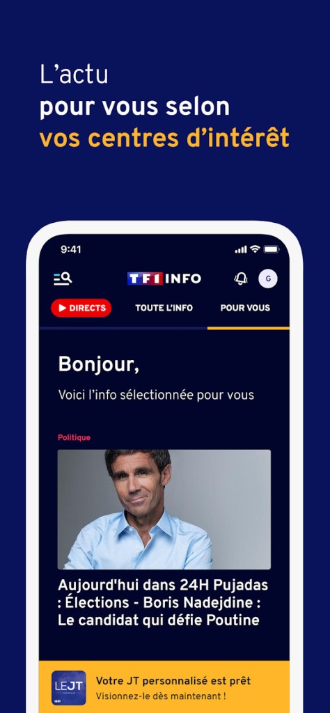 Télécharger TF1 INFO LCI Actualités CNET France