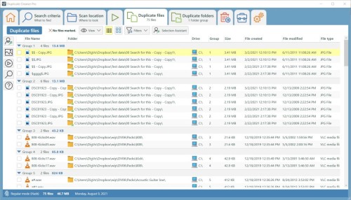 Télécharger Duplicate Cleaner - Utilitaires - Les Numériques