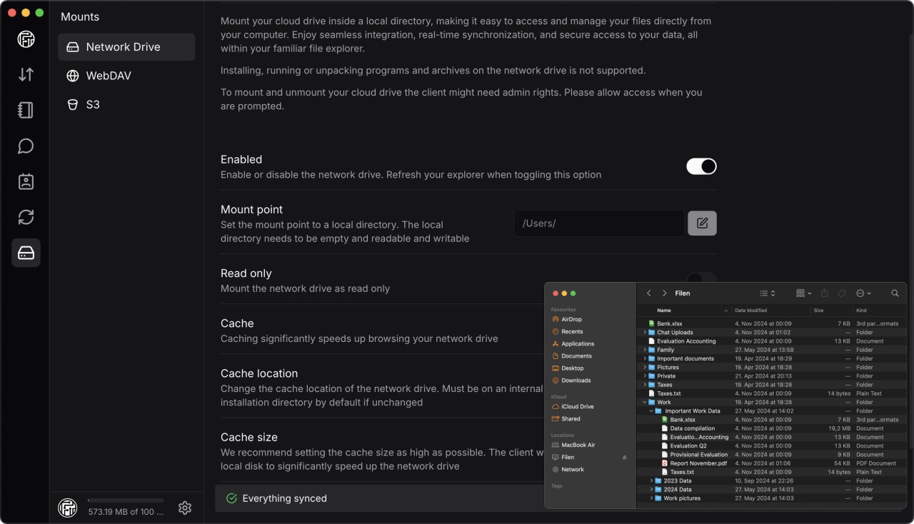 Download Filen (free) for Windows, macOS, Android, iOS, Linux and Web ...