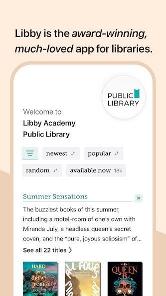 Download Libby, the Library App (free) for Android, iOS and Web App ...