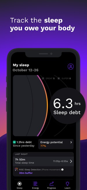 Télécharger RISE: Sleep Tracker - CNET France