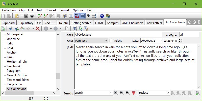 AceText à télécharger - ZDNet