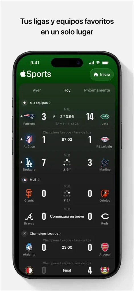 Descargar Apple Sports (gratis) para iOS | Gizmodo