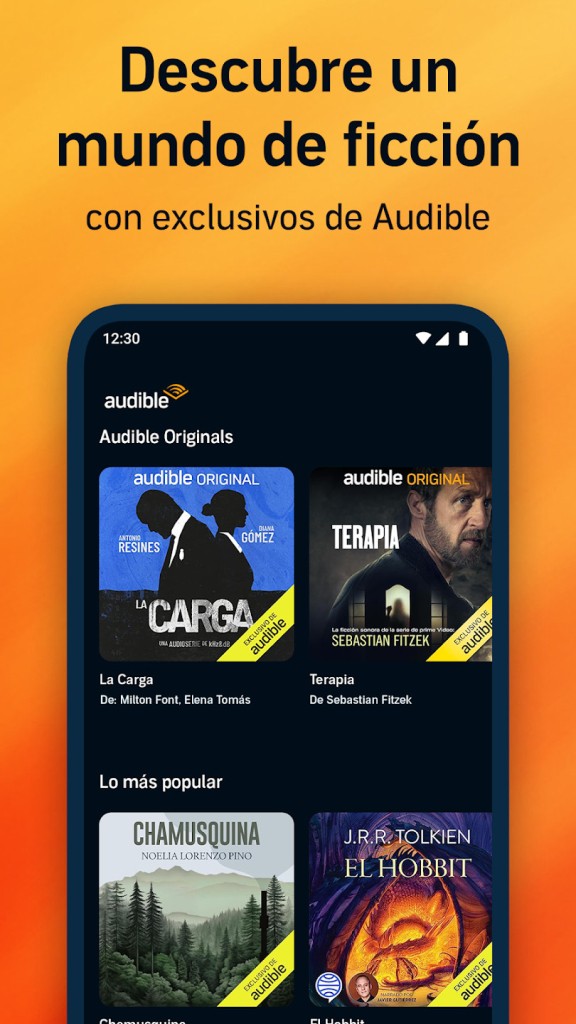 Descargar Audible: Audiolibros, podcasts (gratis) para Android, APK, iOS y Web App | Gizmodo