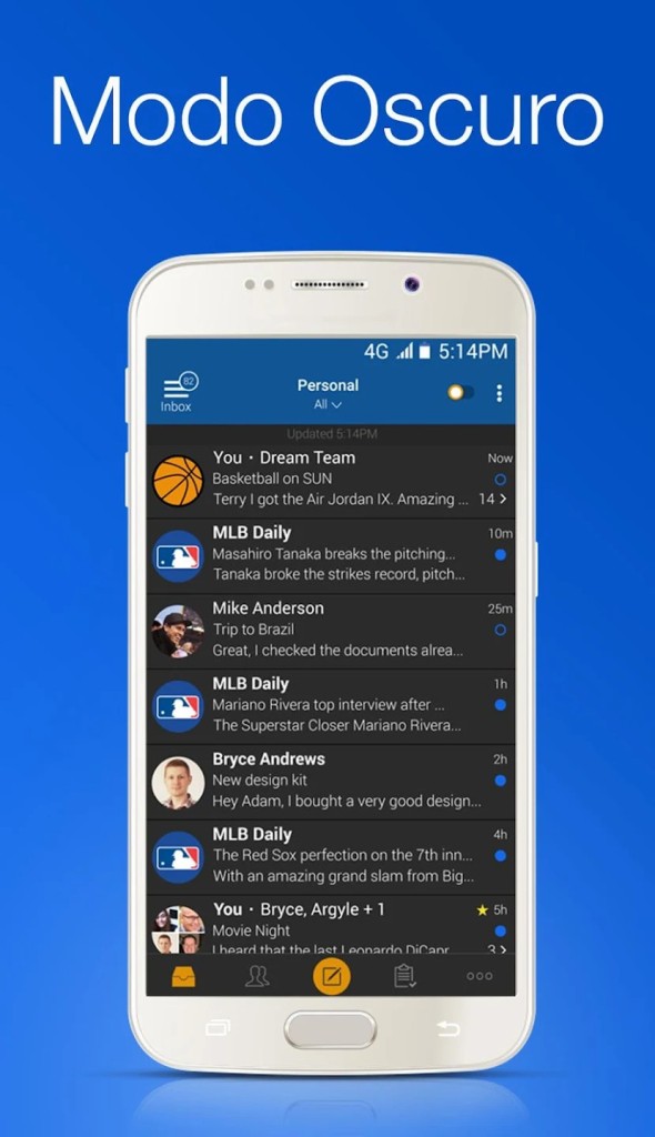Descargar Blue Mail (BlueMail) (gratis) para Windows, macOS, Android ...