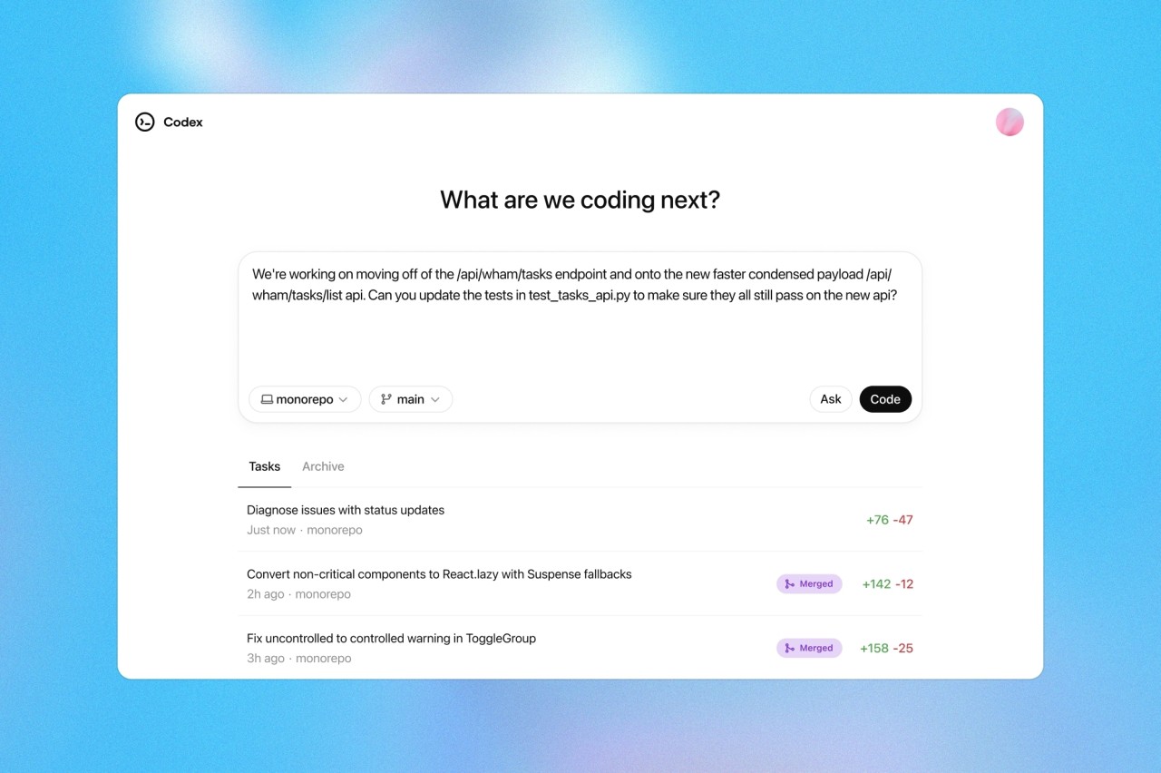 Download ChatGPT Codex for macOS and Web App | Gizmodo