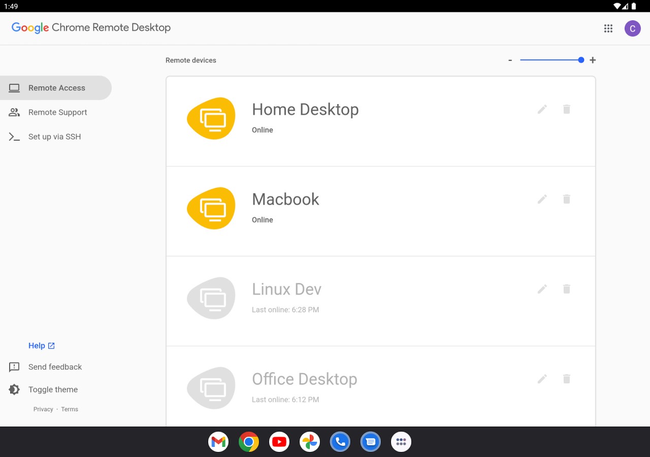 Télécharger Bureau à distance Chrome (Chrome Remote Desktop) en version ...
