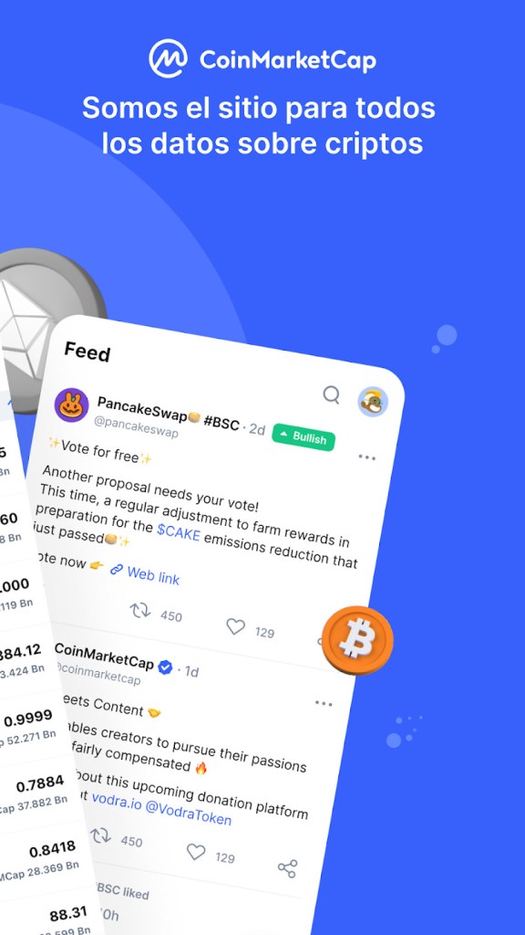Descargar CoinMarketCap: Criptomonedas (gratis) para Android, APK, iOS ...
