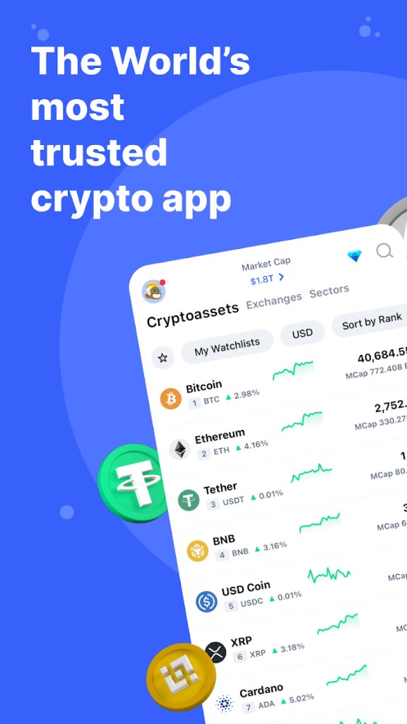 Download CoinMarketCap: Crypto Tracker (free) for Android, APK, iOS and Web App | Gizmodo