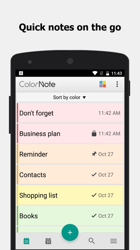 ColorNote Notepad Notes download (gratis) für Android, APK | Gizmodo