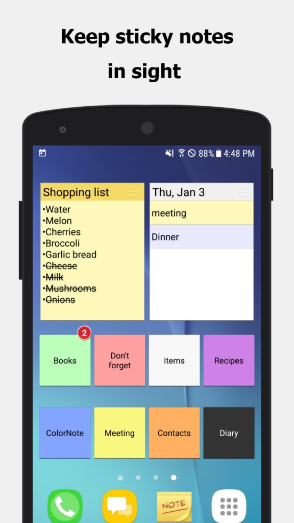 ColorNote Notepad Notes download (gratis) für Android, APK | Gizmodo