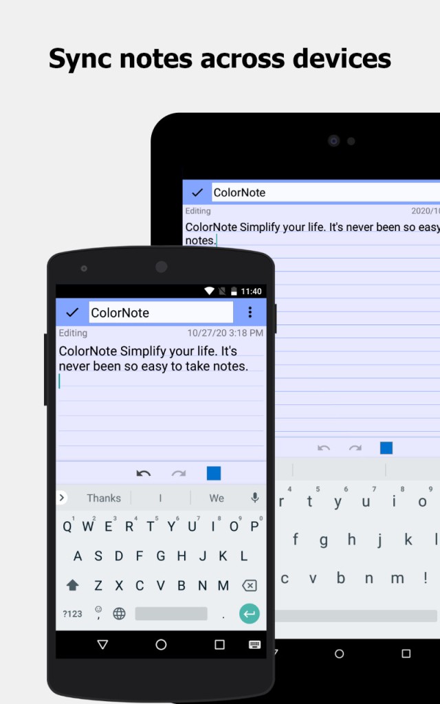 Download ColorNote Notepad Notes (free) for Android, APK | Gizmodo