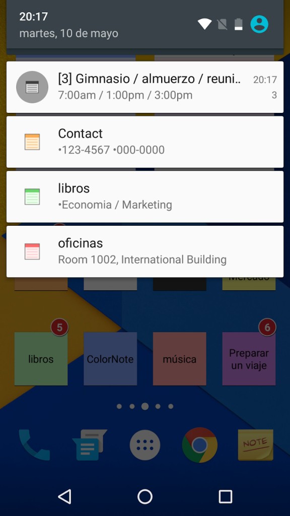 Descargar ColorNote Bloc de notas Notas (gratis) para Android, APK ...
