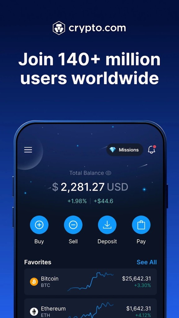 Download Crypto.com: Buy BTC, ETH & CRO (free) for Android, iOS and Web App | Gizmodo
