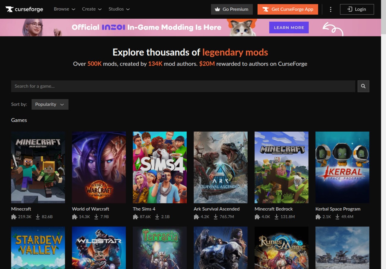 Download Curseforge (free) for Windows, macOS and Linux | Gizmodo