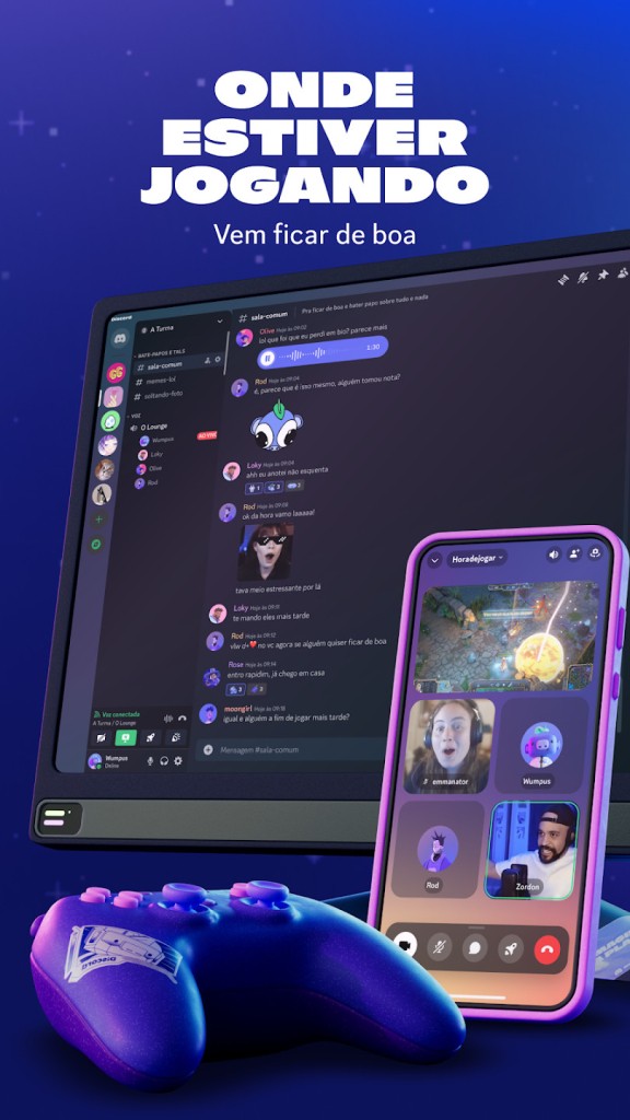 Baixar Discord (livre) para Windows, macOS, Android, iOS, Linux e Web ...