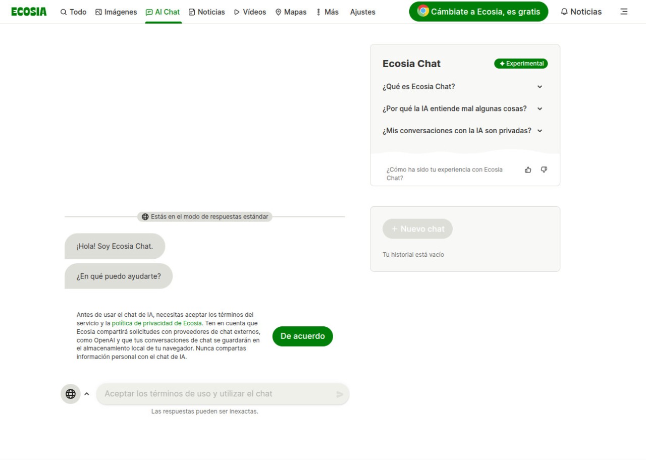 Descargar Ecosia (gratis) para Windows, macOS, Android, APK, iOS y Web App | Gizmodo