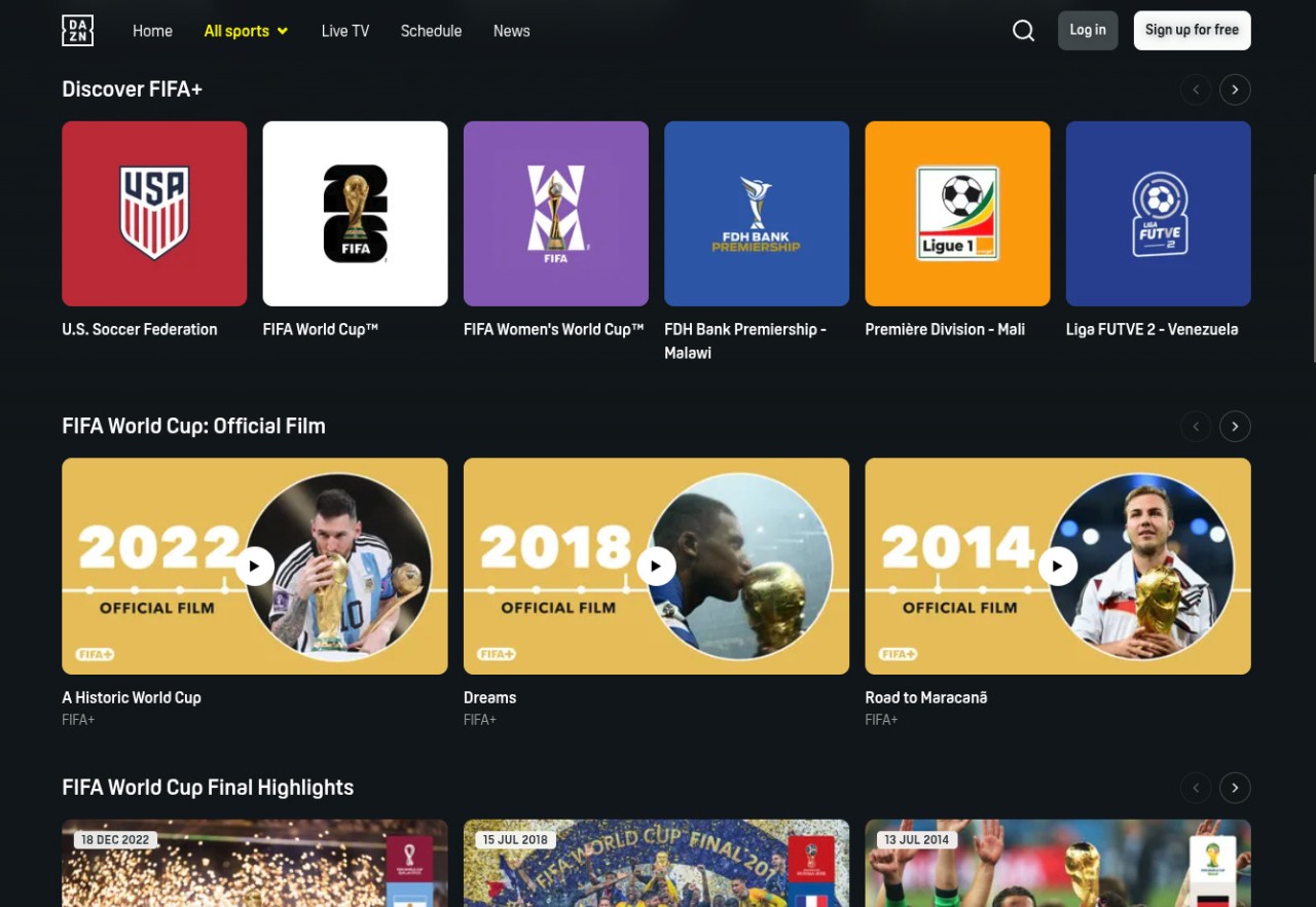 Download FIFA+ (free) for Android, iOS and Web App | Gizmodo