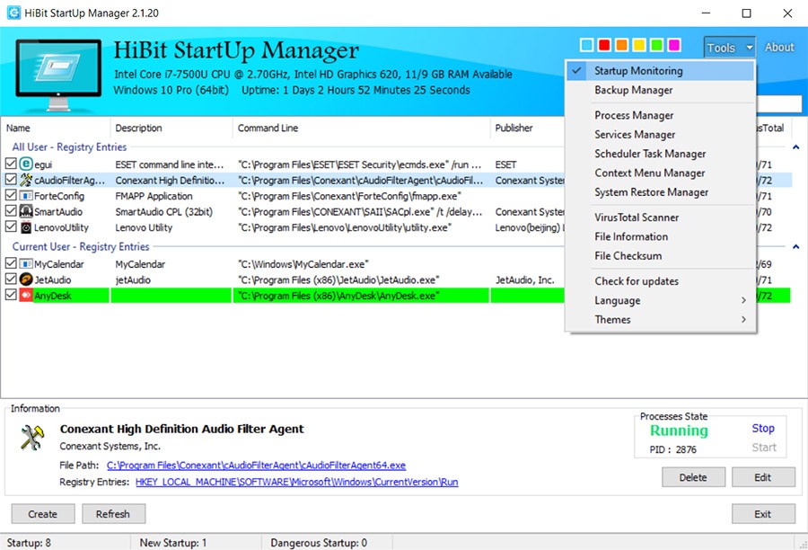 Download HiBit Startup Manager (free) for Windows | Gizmodo