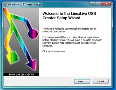 Baixe o LinuxLive USB Creator de graça para Windows - baixar