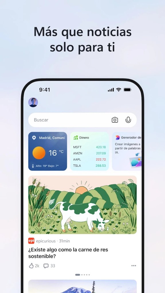 Descargar MSN (gratis) para Android, APK, iOS y Web App | Gizmodo