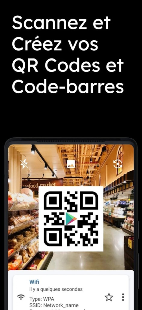 Télécharger Scanner QR code & code-barres pour Android et APK - Frandroid