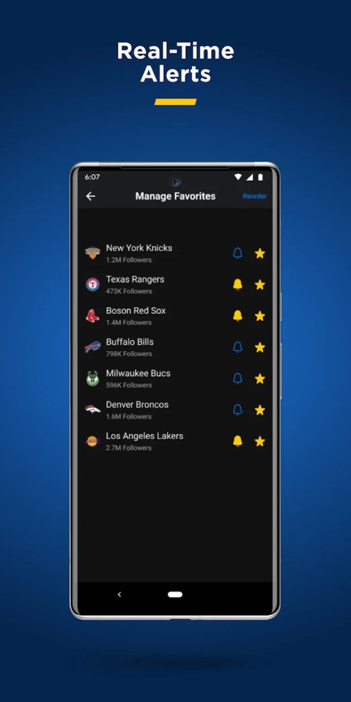 Descargar theScore: Sports News & Scores (gratis) para Android, APK y ...