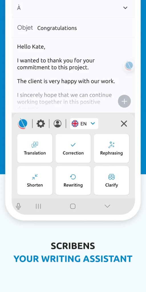 Download Scribens (free) for Windows, macOS, Android, APK, iOS and Web App | Gizmodo