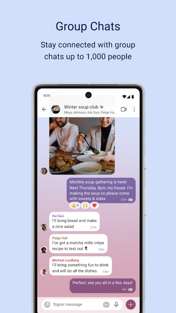 Download Signal (free) for Windows, macOS, Android, APK, iOS and Linux ...
