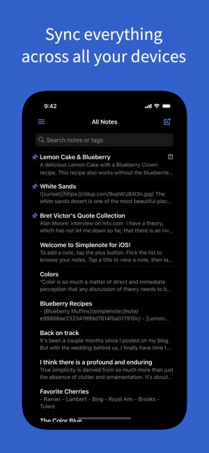 Télécharger Simplenote pour Android, Windows, iOS, Linux, macOS, Service en ligne et APK - Frandroid