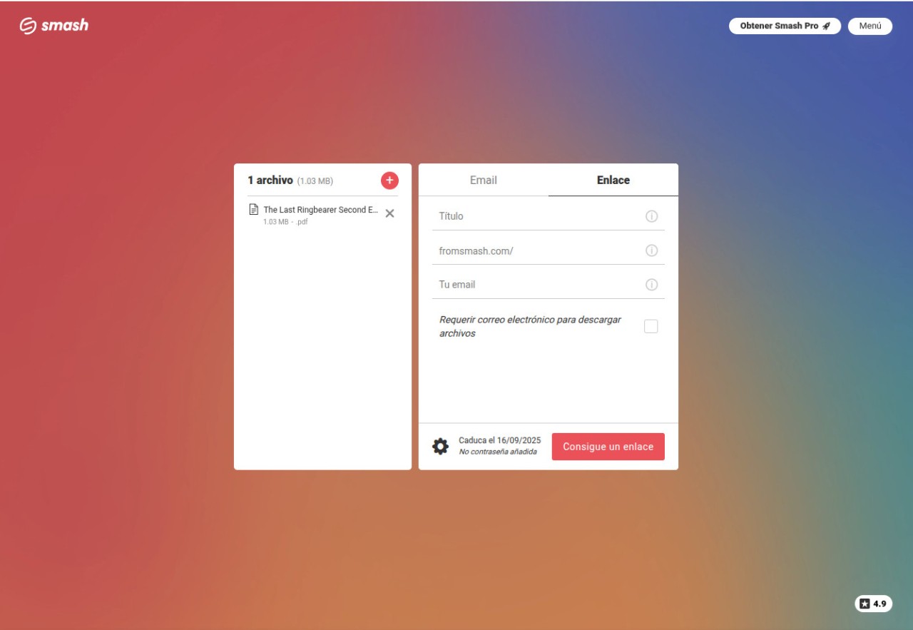 Descargar Smash (gratis) para Android, iOS y Web App | Gizmodo