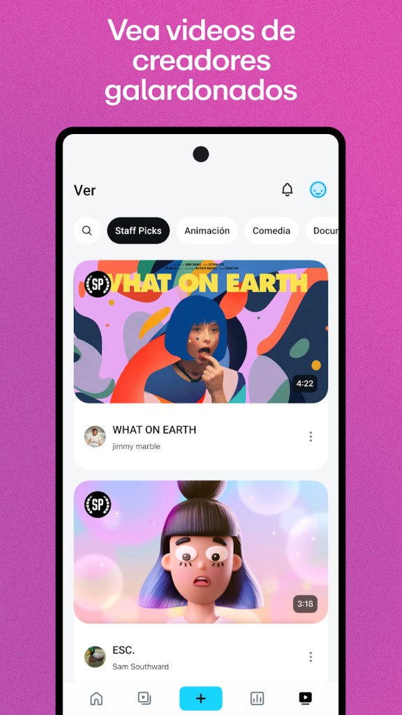 Descargar Vimeo (gratis) para macOS, Android, APK, iOS y Web App | Gizmodo