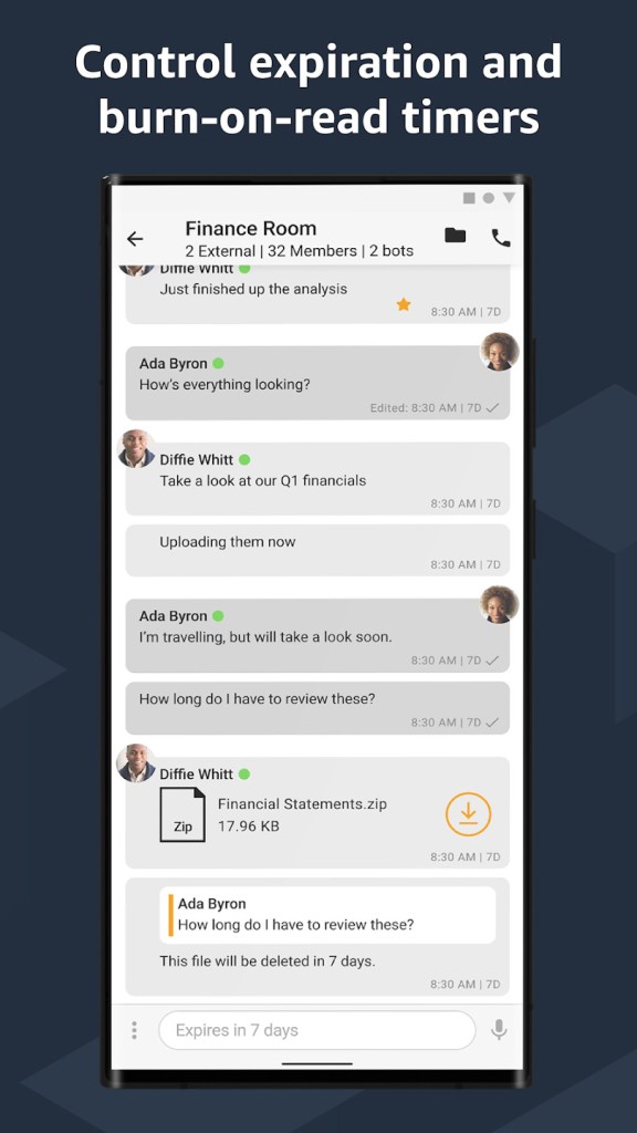 Download AWS Wickr (free) for Windows, macOS, Android, iOS and Linux ...