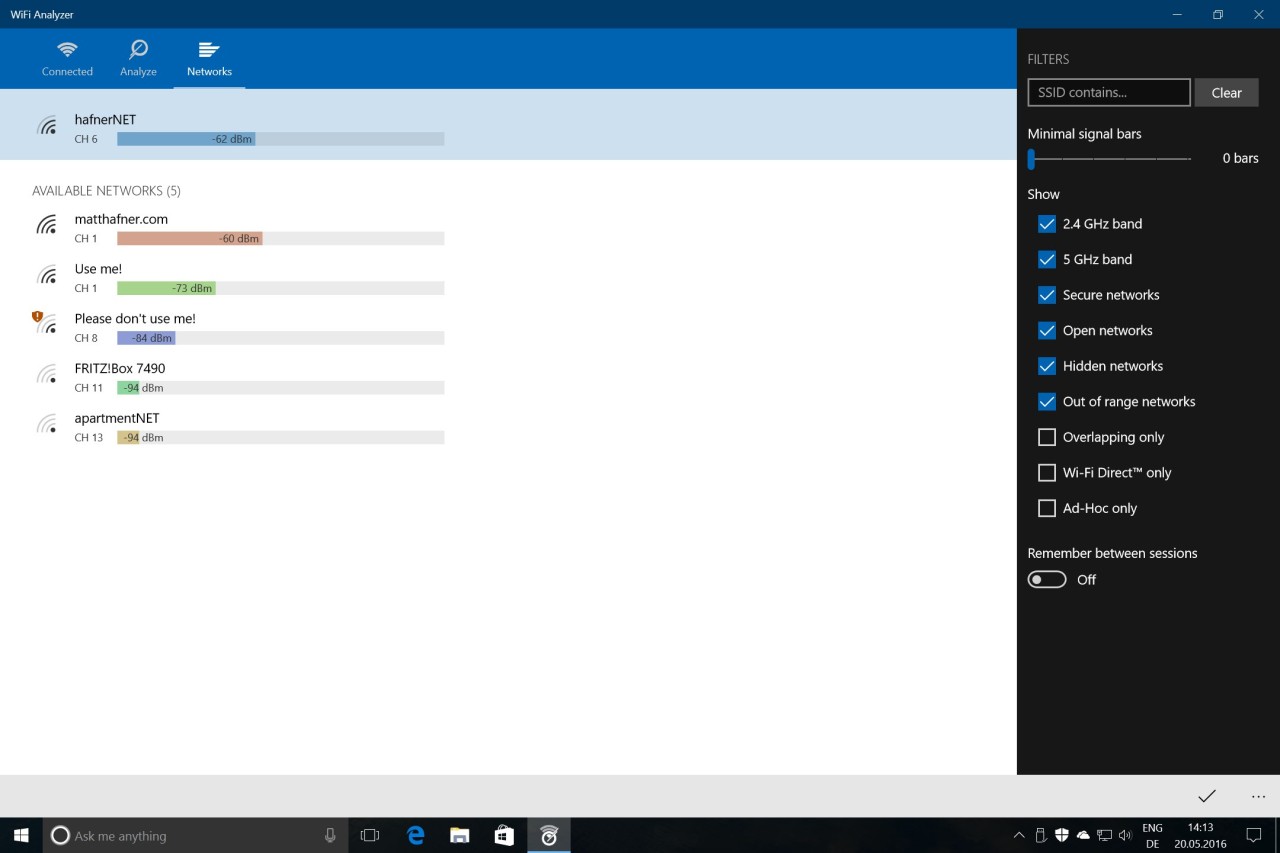 Descargar WiFi Analyzer (gratis) para Windows | Gizmodo