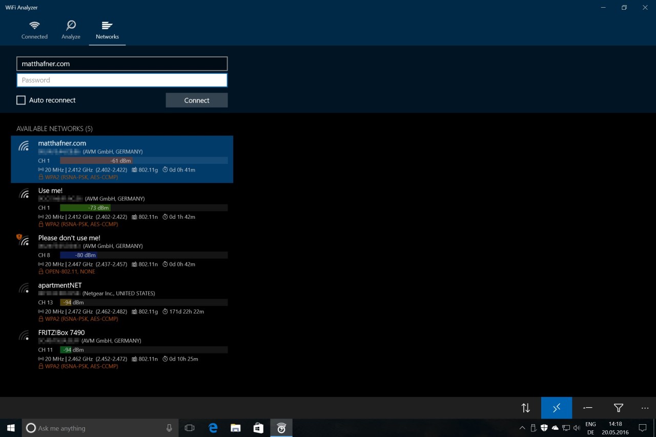 Descargar WiFi Analyzer (gratis) para Windows | Gizmodo