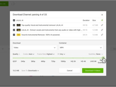 Download 4k Video Downloader Plus (free) for Windows, macOS, Android ...
