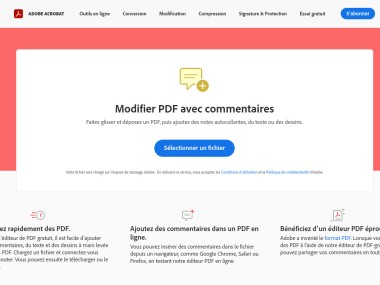 Télécharger Adobe Acrobat Online - Modifier un PDF avec des ...