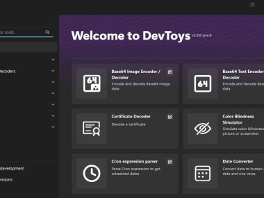 Télécharger DevToys pour Windows, macOS, Linux - Frandroid