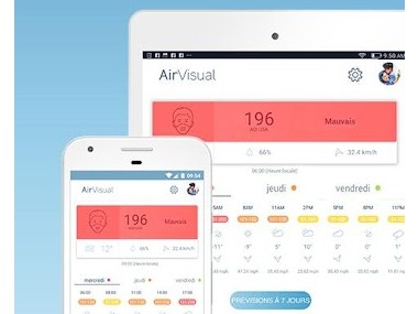 Télécharger IQAir AirVisual | Qualité Air en version APK, Android, iOS, Service en ligne - Numerama