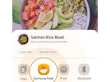 Télécharger Samsung Food pour Android, iOS, Service en ligne, Extension ...