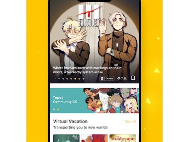 Download Tapas – Comics and Novels (free) for Android, iOS and Web App ...