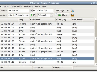 Download Angry IP scanner (free) for Windows, macOS and Linux | Gizmodo