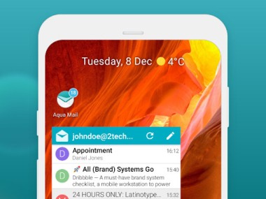 Télécharger Aqua Mail pour Android, iOS et APK - Frandroid