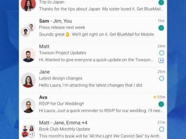 Download Blue Mail (BlueMail) (free) for Windows, macOS, Android, APK ...