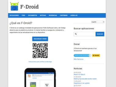 Descargar F-Droid (gratis) para Android, APK y Web App | Gizmodo