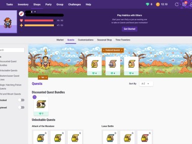 Download Habitica: Gamify your Tasks (free) for Android, APK, iOS and ...