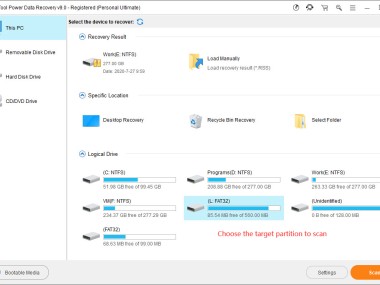 Télécharger MiniTool Power Data Recovery Free Edition pour Windows ...