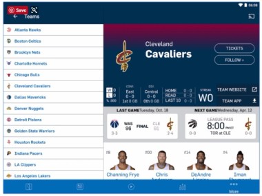 Download NBA Official App (free) for Android, APK, iOS and Web App ...