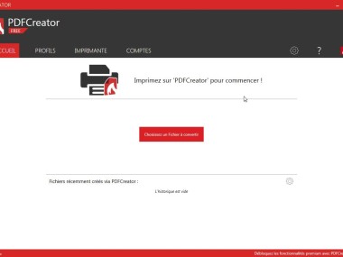 Télécharger PDFCreator pour Windows, Service en ligne - Frandroid